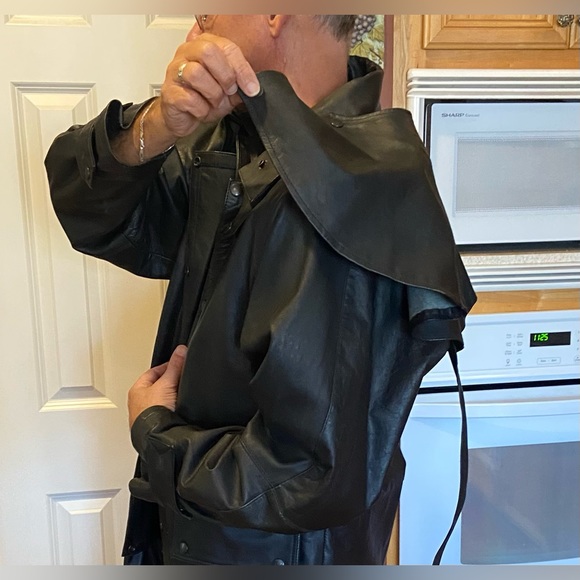 Geronimo Fine Leathers | Jackets & Coats | Mens Black Leather ...